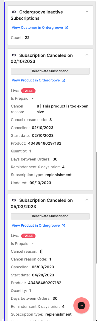 Using our Gorgias Integration – Ordergroove Knowledge Center