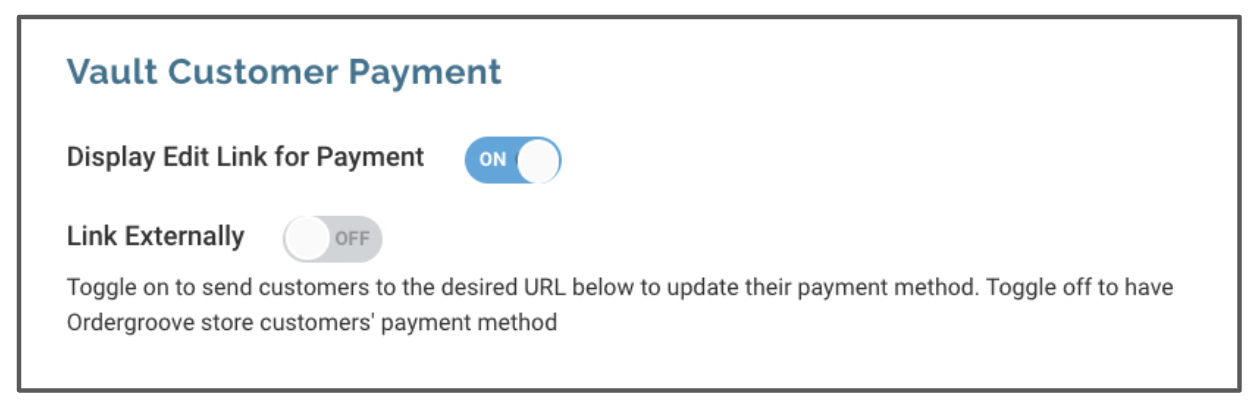 Configuring Your Subscription Settings – Ordergroove Knowledge Center